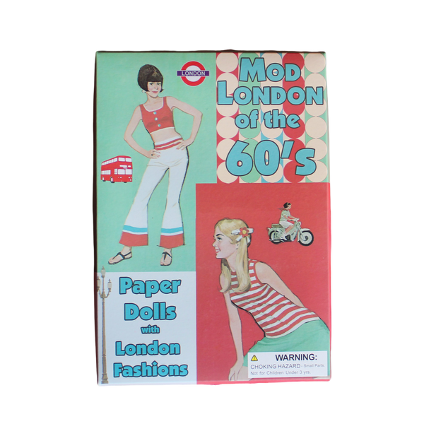 London Mod Paper Doll Box Set – House of Cardoon
