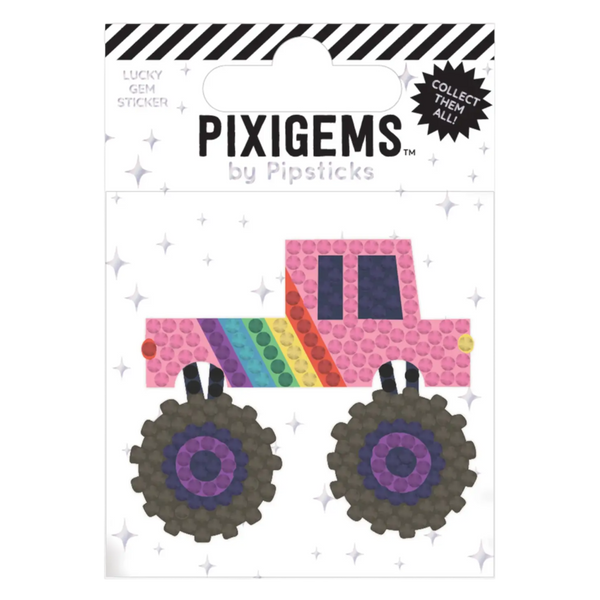Micky Monster Truck Pixigem Sticker – House of Cardoon